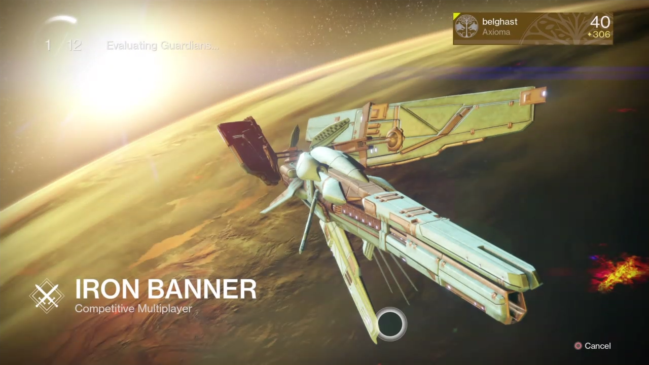 Iron Banner Results – AggroChat